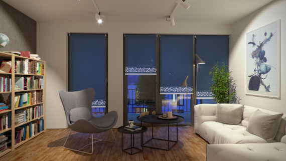 Laser Blind – a roller blind with an unusual design - Vertex S.A.